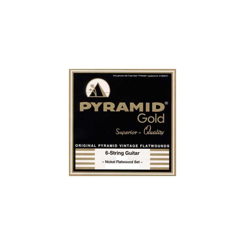 Pyramid 417 Gold Flat Wound Baritone 014/068, 21,60